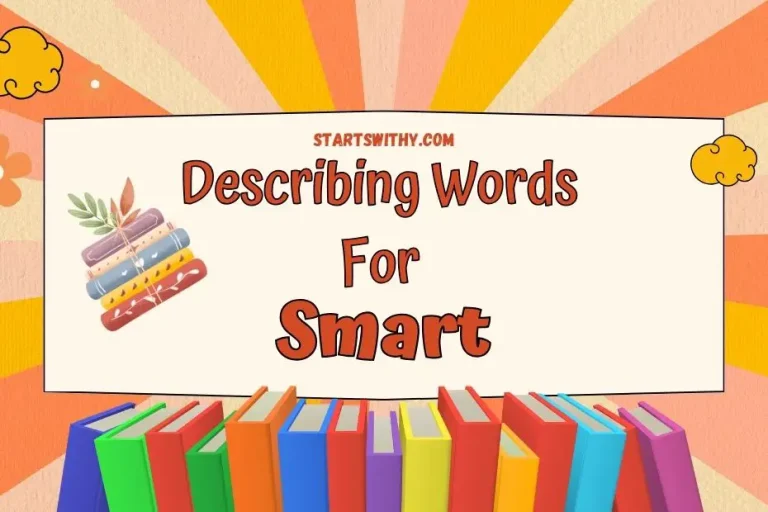 Smart Adjectives - Describing Words with Examples