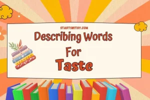 Enhance Taste Descriptions with Adjectives - Examples Included