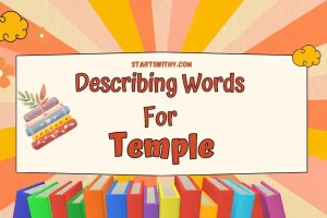 Temple Adjectives: Examples of Describing Words