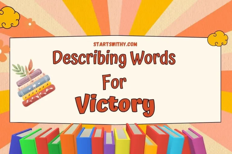 Victory Adjectives: Describing Words With Examples