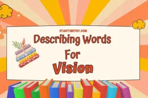 Describing Words for Vision: Examples & Synonyms