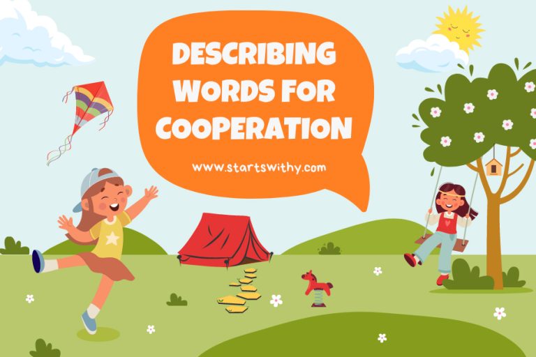 Cooperation Adjectives - Examples & Describing Words