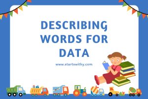 Describing Data with Adjectives: Examples & Synonyms
