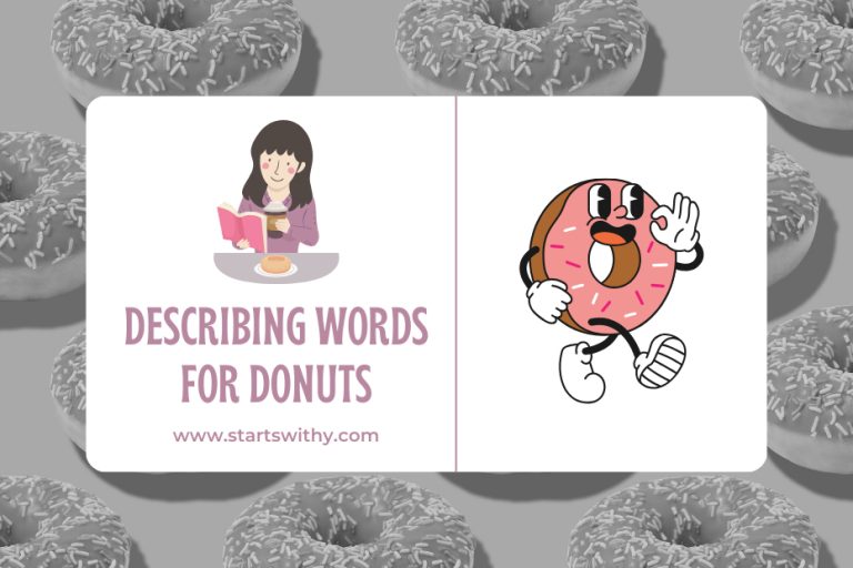 Delicious Donut Descriptions: Adjectives and Examples
