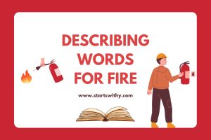 Fire Adjectives: Examples & Describing Words