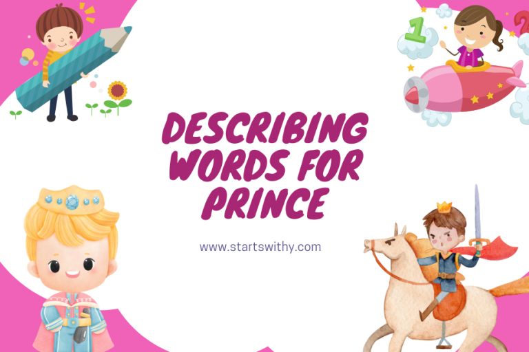 Describing Words for Prince | Examples and Synonyms