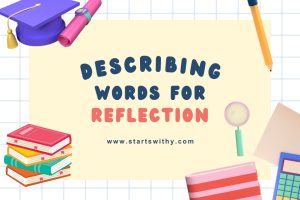 Enhance Reflection: Adjectives for Describing With Examples