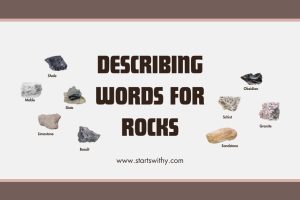 Describing Words for Rocks: Examples & Synonyms