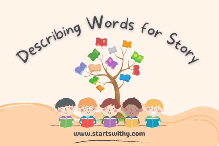 Describing Words for Story | Examples of Adjectives