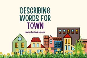 Town Adjectives: Describing Words & Examples