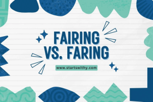 Mastering Fairing vs. Faring: Correct Usage Breakdown