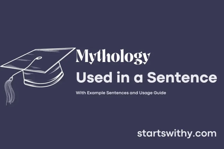 MYTHOLOGY in a Sentence Examples: 21 Ways to Use Mythology
